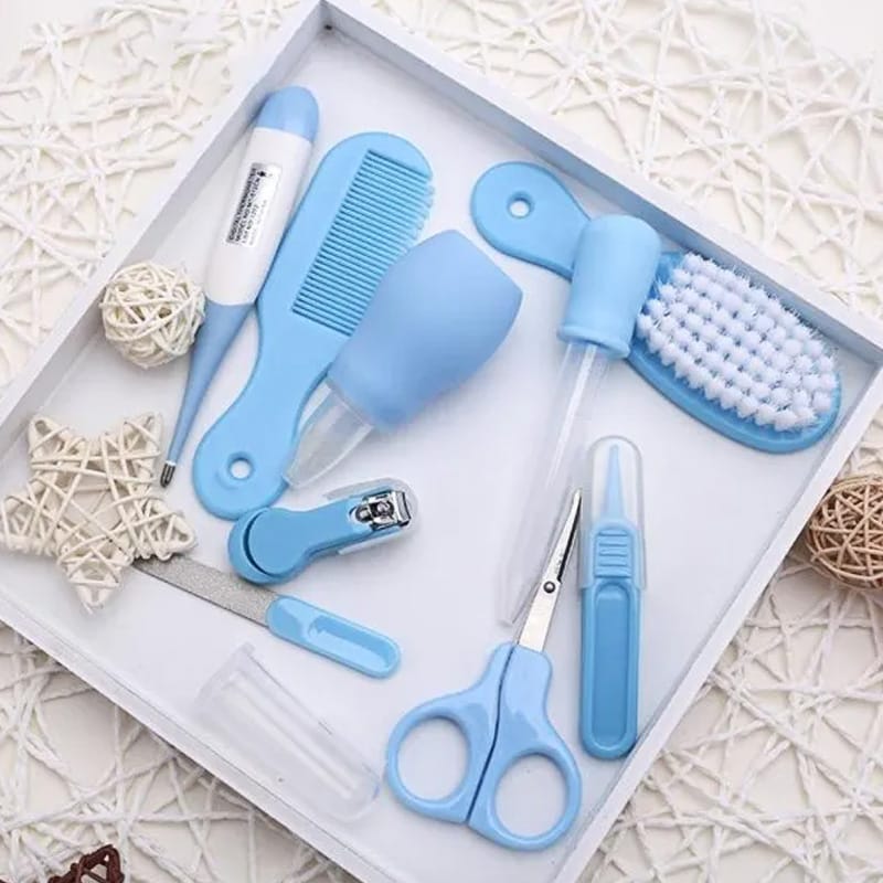Baby daily Care Kit Nursing Set 10 In 1 Newborn Infant Care Set-Blue ...